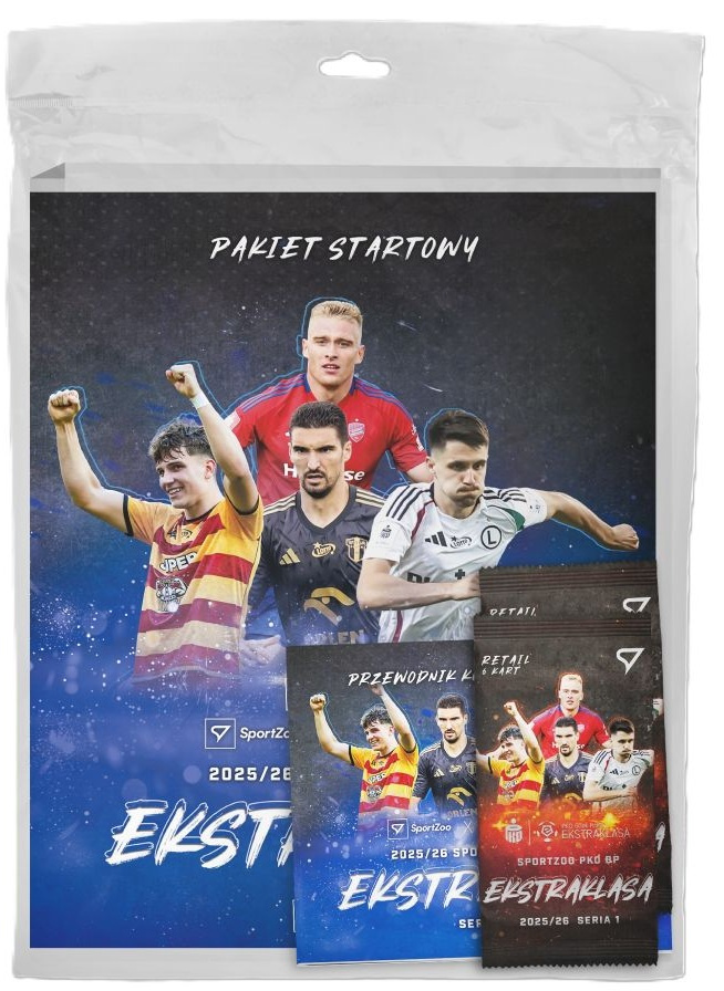 SportZoo PKO BP Ekstraklasa 2025/26 Seria 1 Starter Pack | Zabawki \ Figurki i saszetki ...